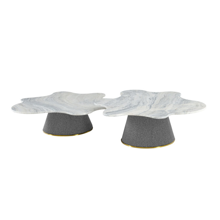 Genuine marble top coffee table store